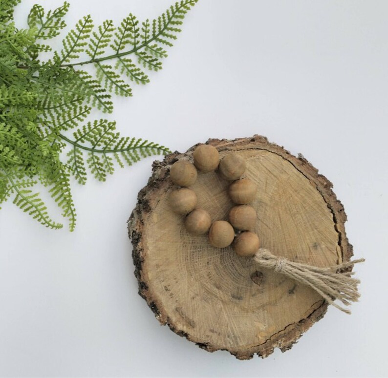 Stained Bead Mini Loop/ Ornament/ Napkin Ring - Etsy