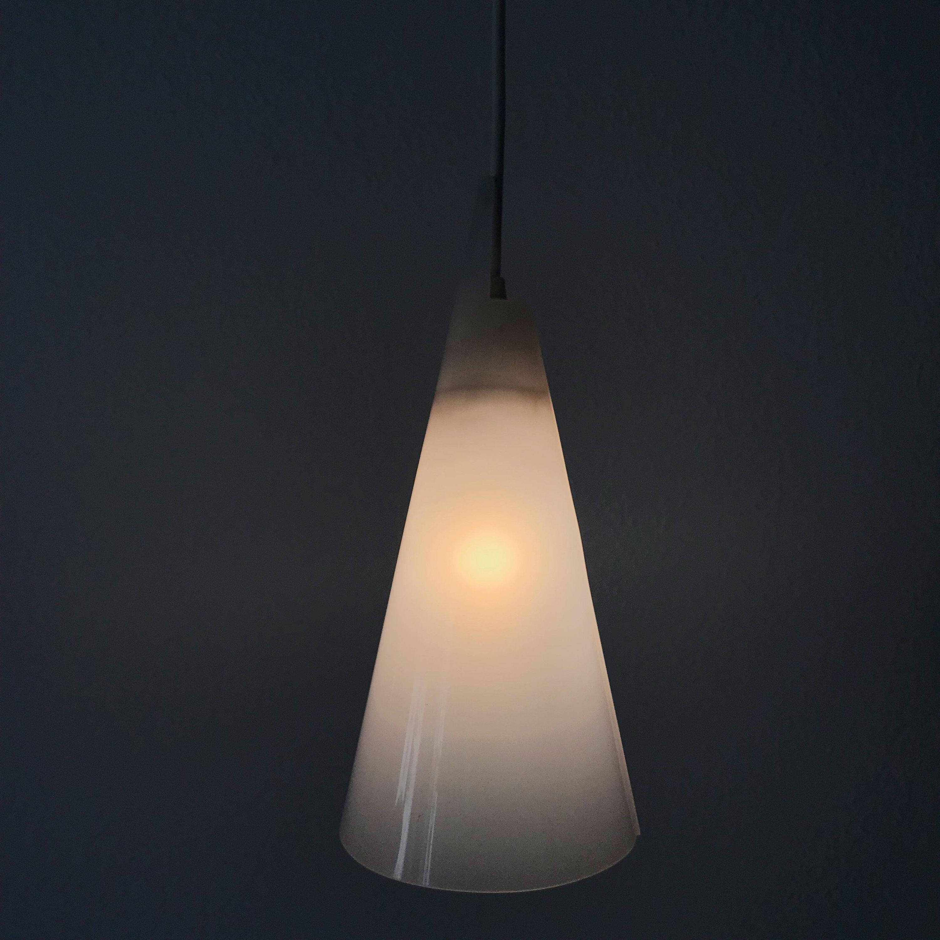 Lovely Mid Century Modern Lucite Pendant Lamp Hanging Light - Etsy
