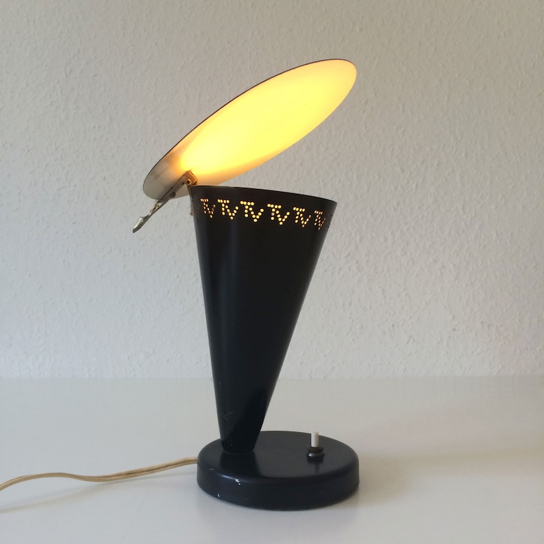 Nice Mid Century Modern Ritelite 'TV' Table Lamp | NIGHT TABLE Light ...