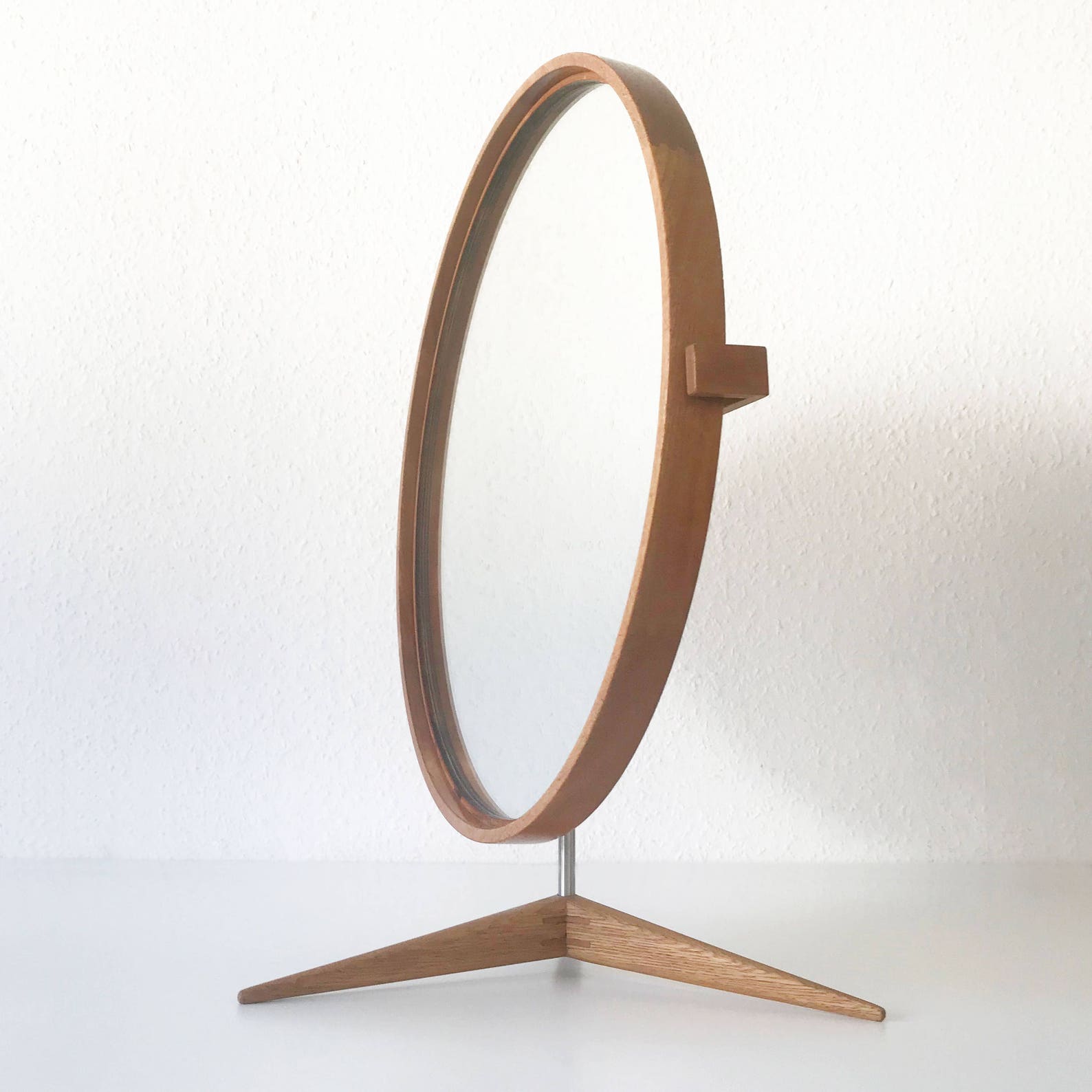 Large, Elegant and Decorative Mid Century Modern Table Mirror | Make-up ...