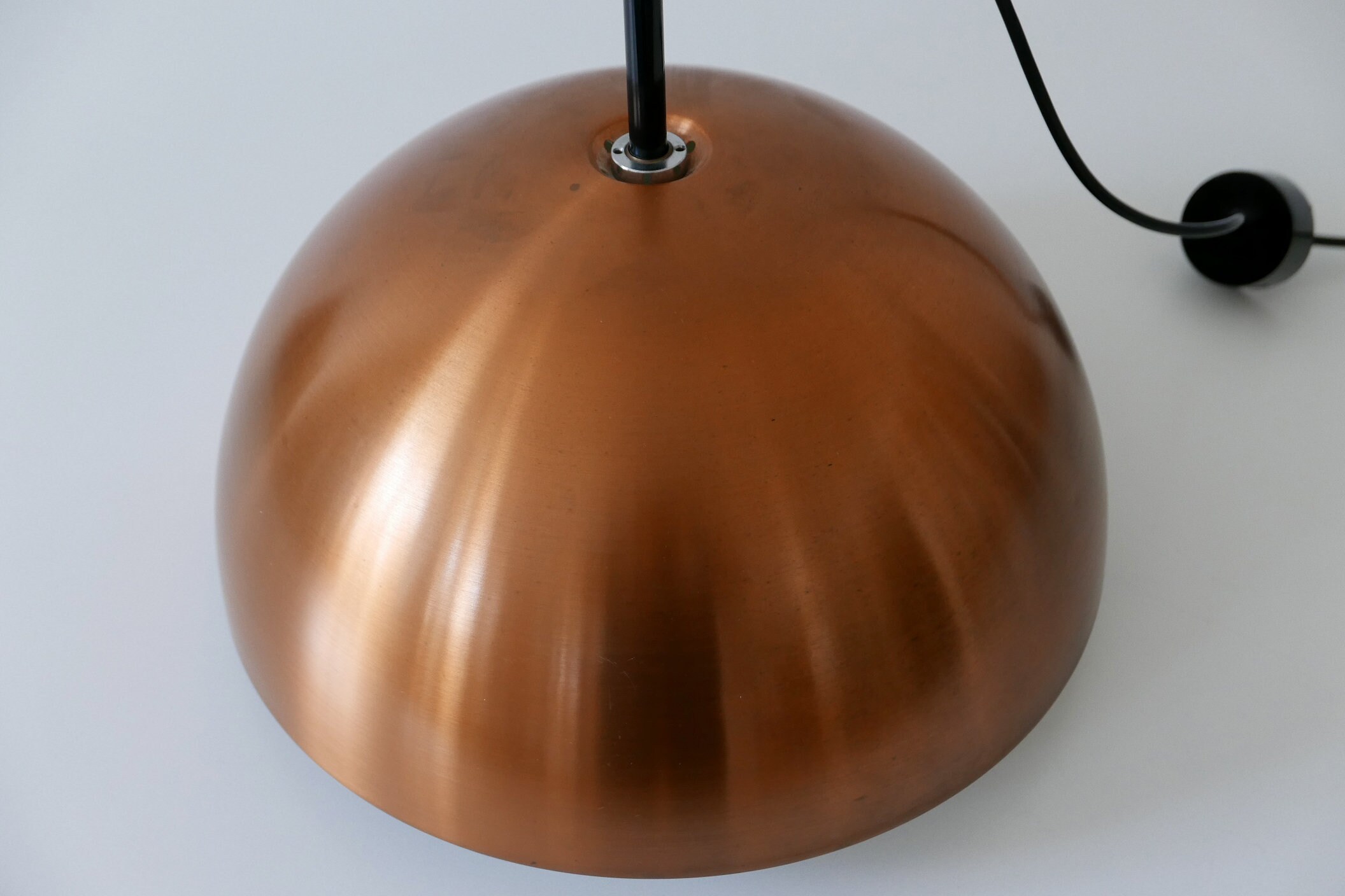 Rare and Lovely Mid Century Modern Copper Pendant Lamp - Etsy
