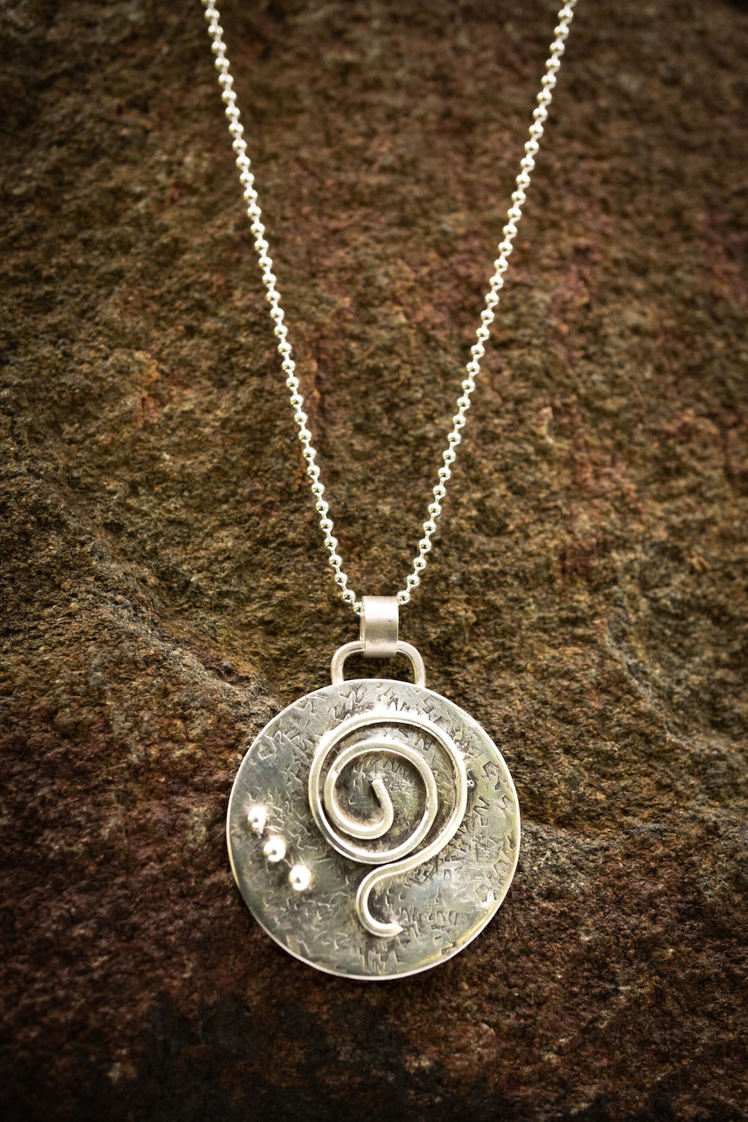 Gratitude Necklace Sterling Silver - Etsy