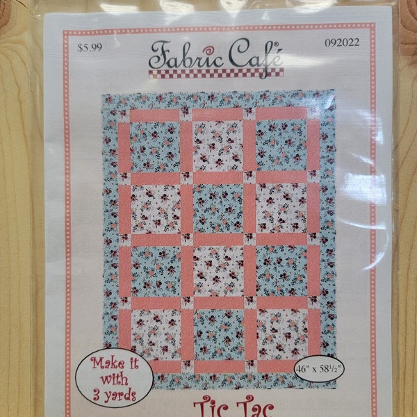 Fabric Cafe Quilt Pattern - Etsy