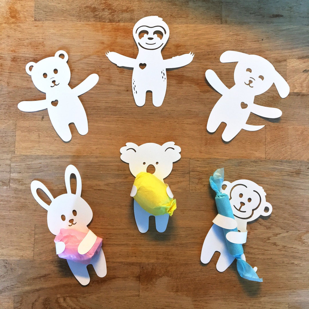 Cute Animal Treat Huggers - SVG / Cut File for Silhouette or Cricut - Etsy
