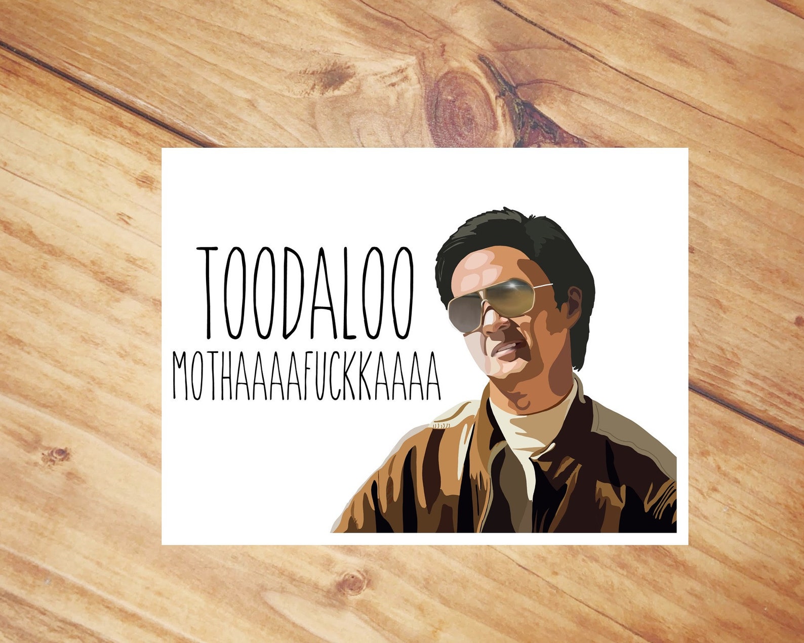 Leslie Chow The Hangover Toodaloo Motherfucker Going Away | Etsy