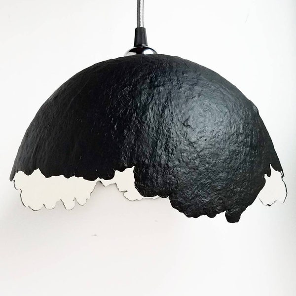 Paper Pulp Light Pendant - Etsy