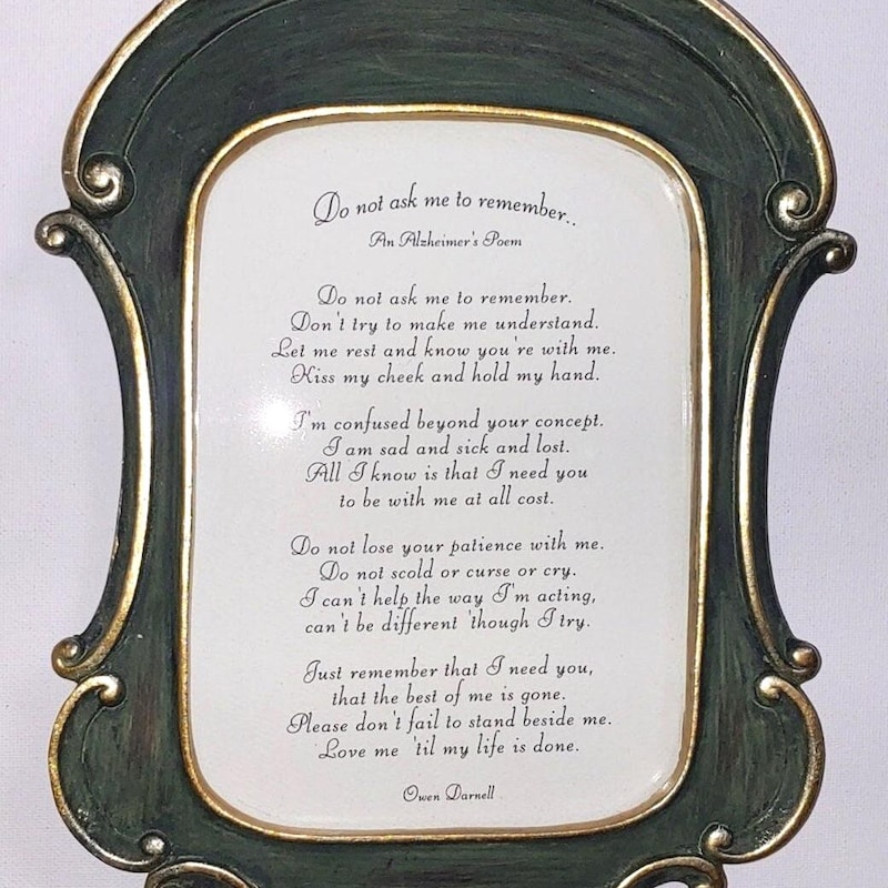 Remember Me Poem - Etsy