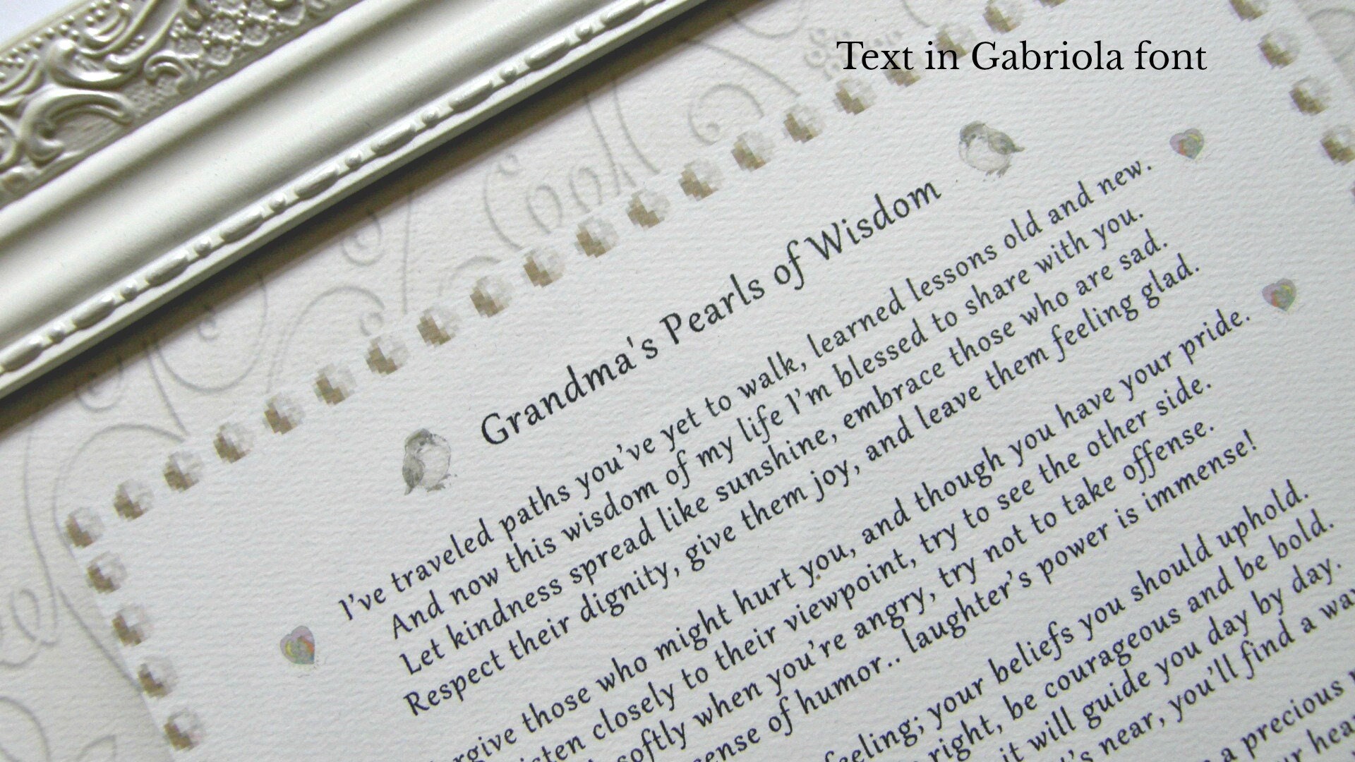 Grandma's pearls of wisdom necklace store