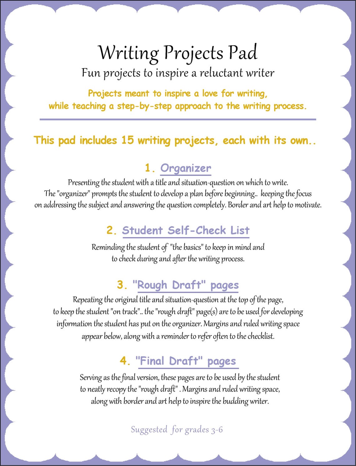 Writing Projects: Beginner Story Plans for Young Writers (PDF Download ...