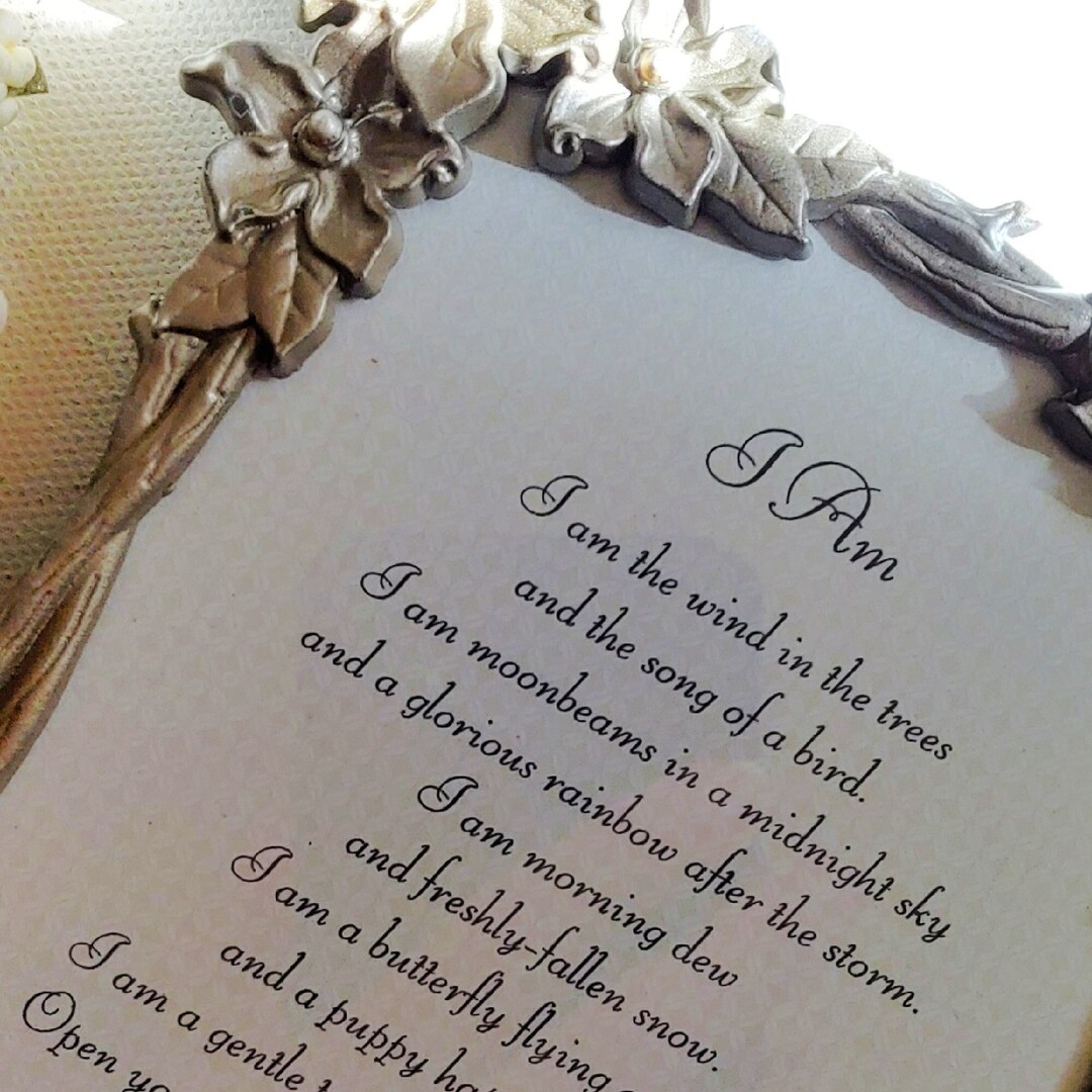 I Am the Wind in the Trees Frame- Grief Gift- Death Dying Gift- Consoling Gift for Loss- Funeral ...