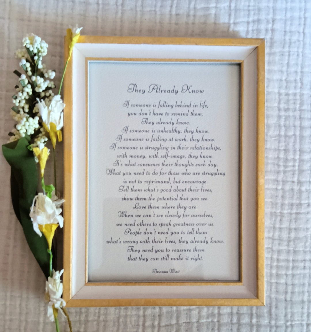 Love Them Where They Are Emotional Support Gift of Love- Message of ...