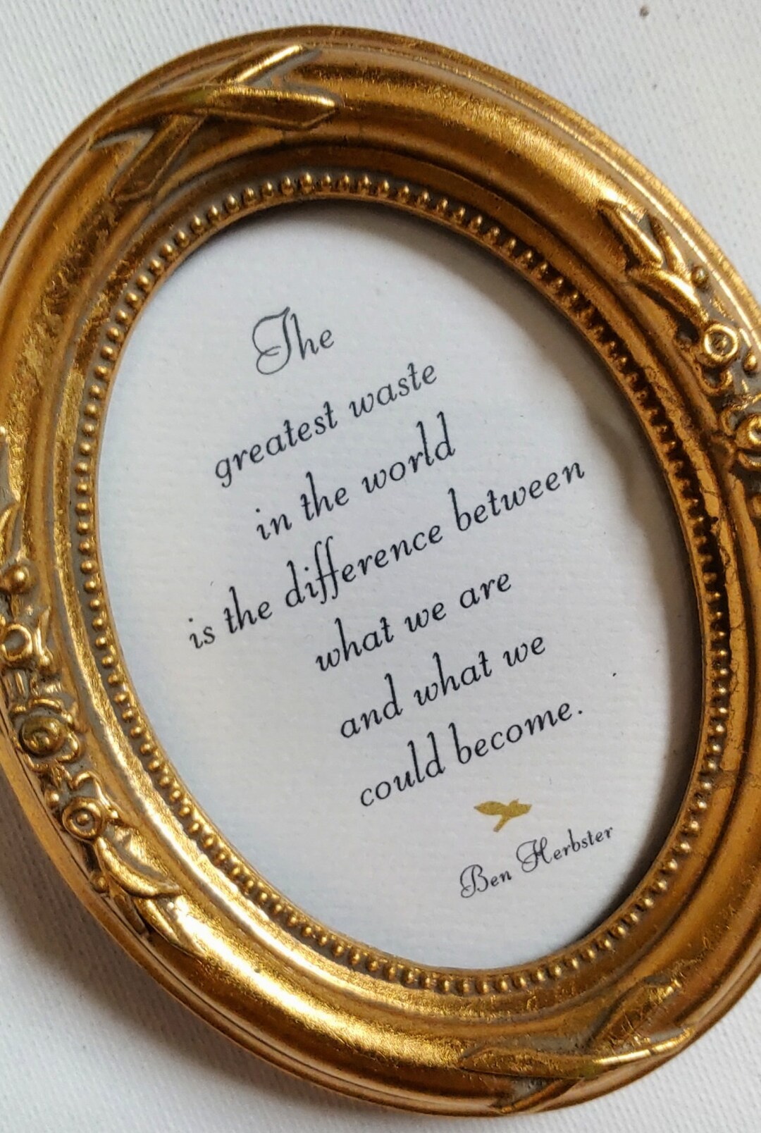 The Greatest Waste in the World, Ben Herbster, What We Are and What We ...