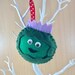 Christmas Sprout Felt Bauble Decoration, Handmade Sprout Tree Bauble ...
