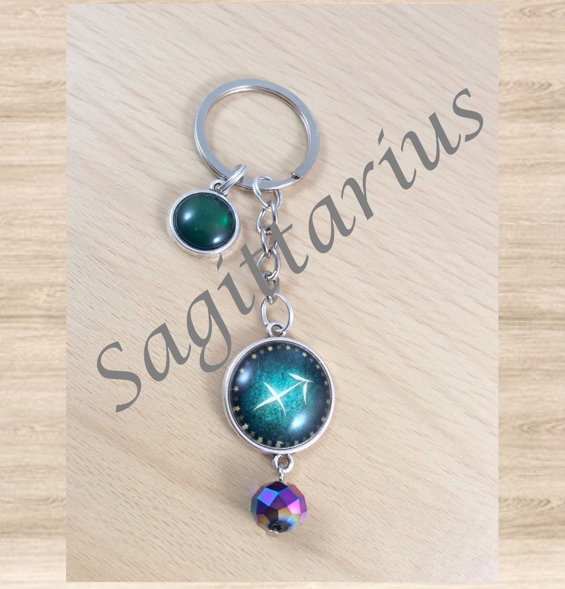 Star Sign Keyring Astronomy Key Chain Birthday Gift - Etsy UK
