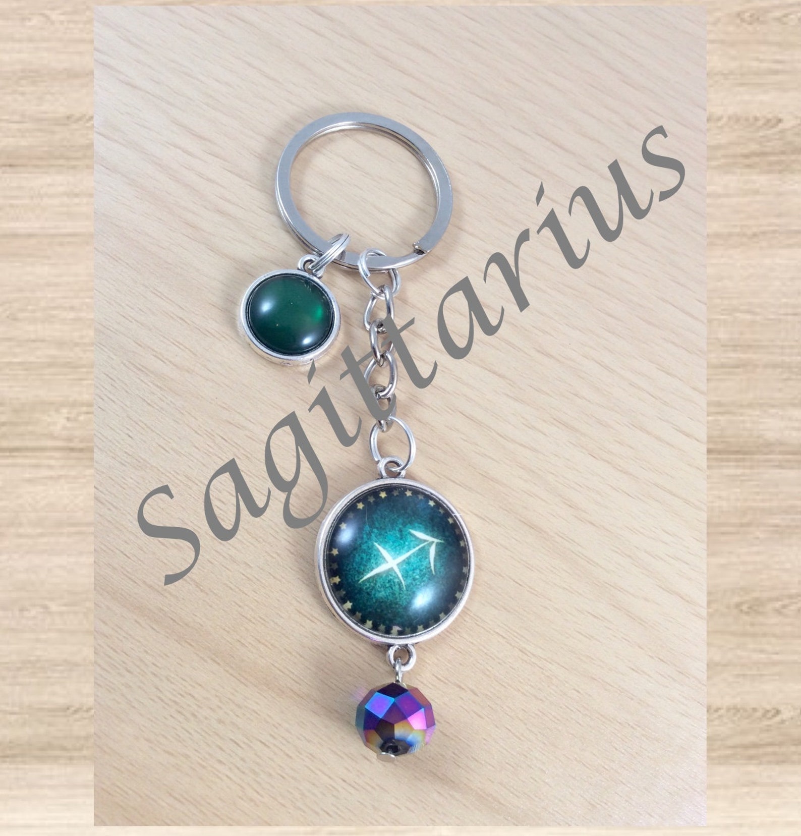 Star Sign Keyring Astronomy Key Chain Birthday Gift - Etsy UK