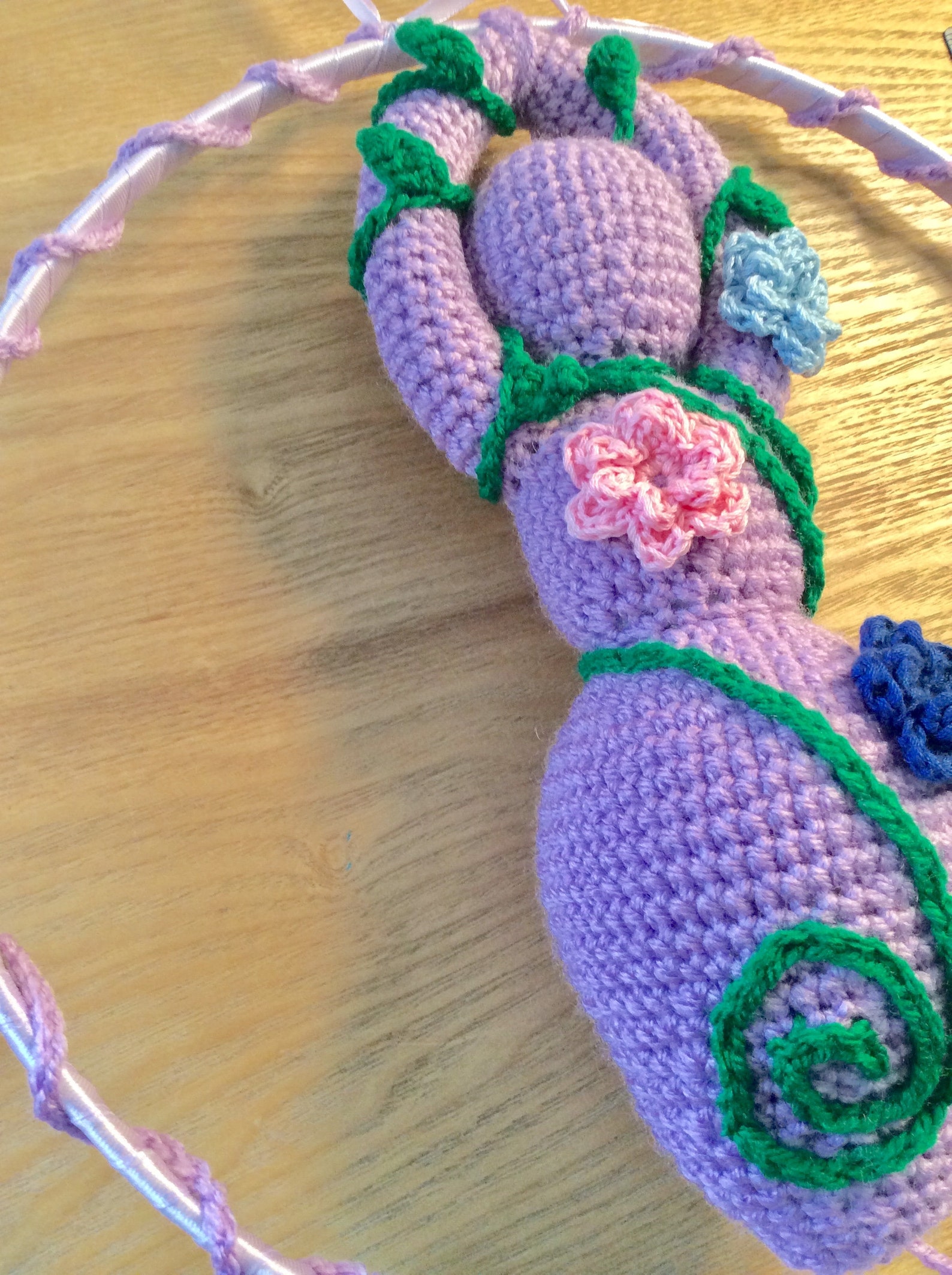 Crochet Goddess Doll Handmade Embellished Triple Goddess | Etsy UK