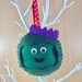 Christmas Sprout Felt Bauble Decoration, Handmade Sprout Tree Bauble ...