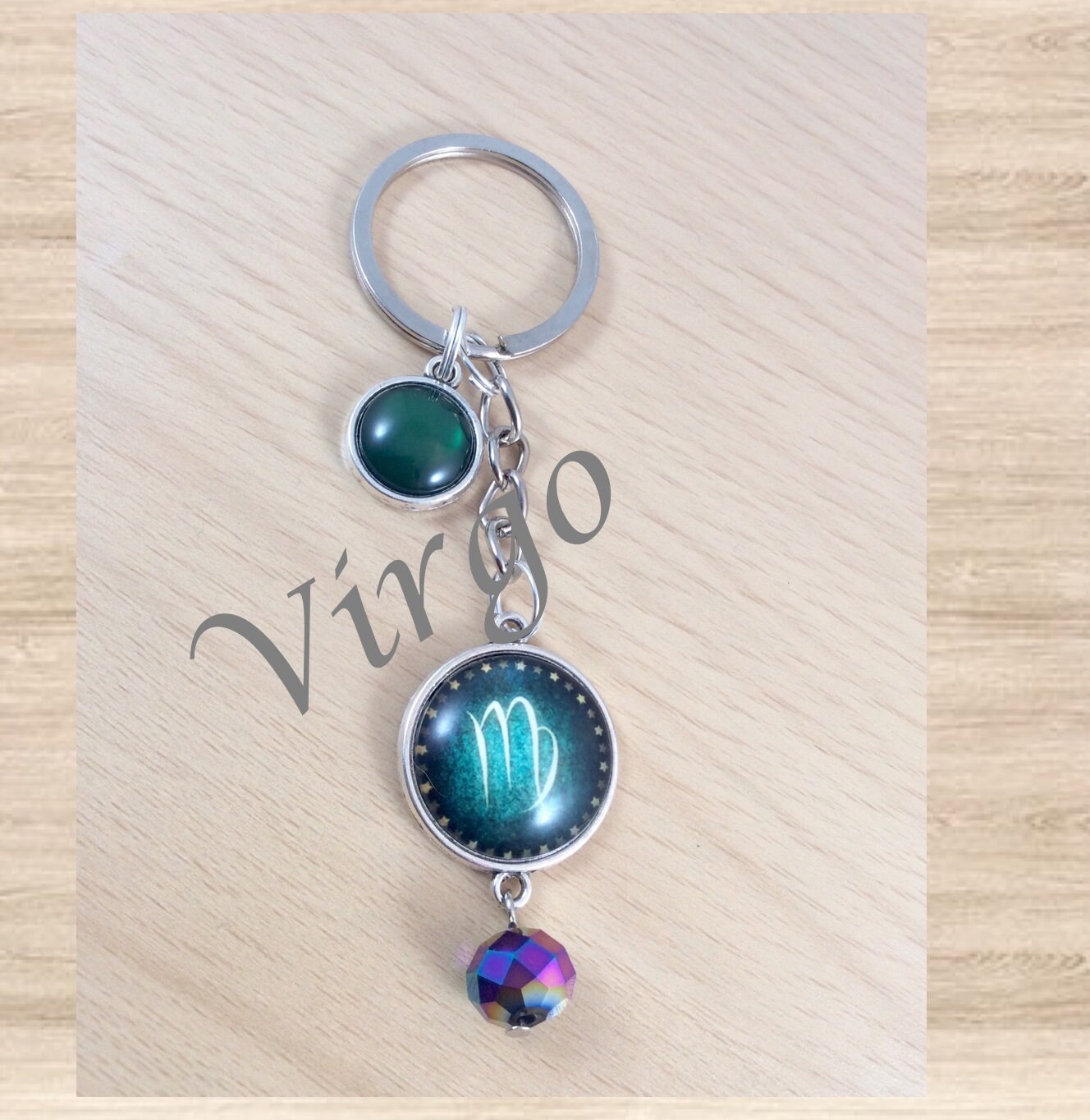 Star Sign Keyring Astronomy Key Chain Birthday Gift - Etsy UK