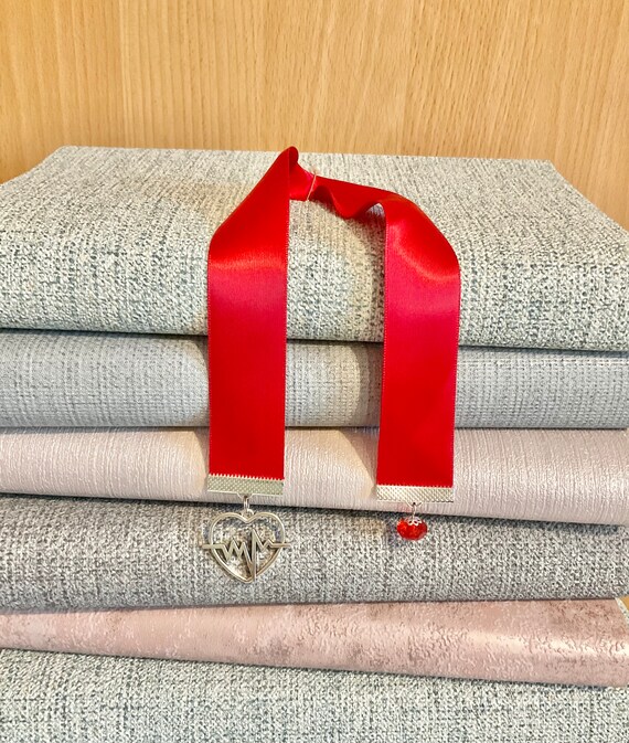 Red Satin Nhs Bookmark Theme Gift Bullet Journal Weight Loss - Etsy