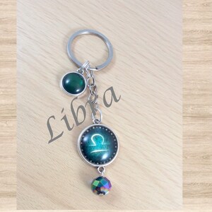 Star Sign Keyring Astronomy Key Chain Birthday Gift - Etsy UK