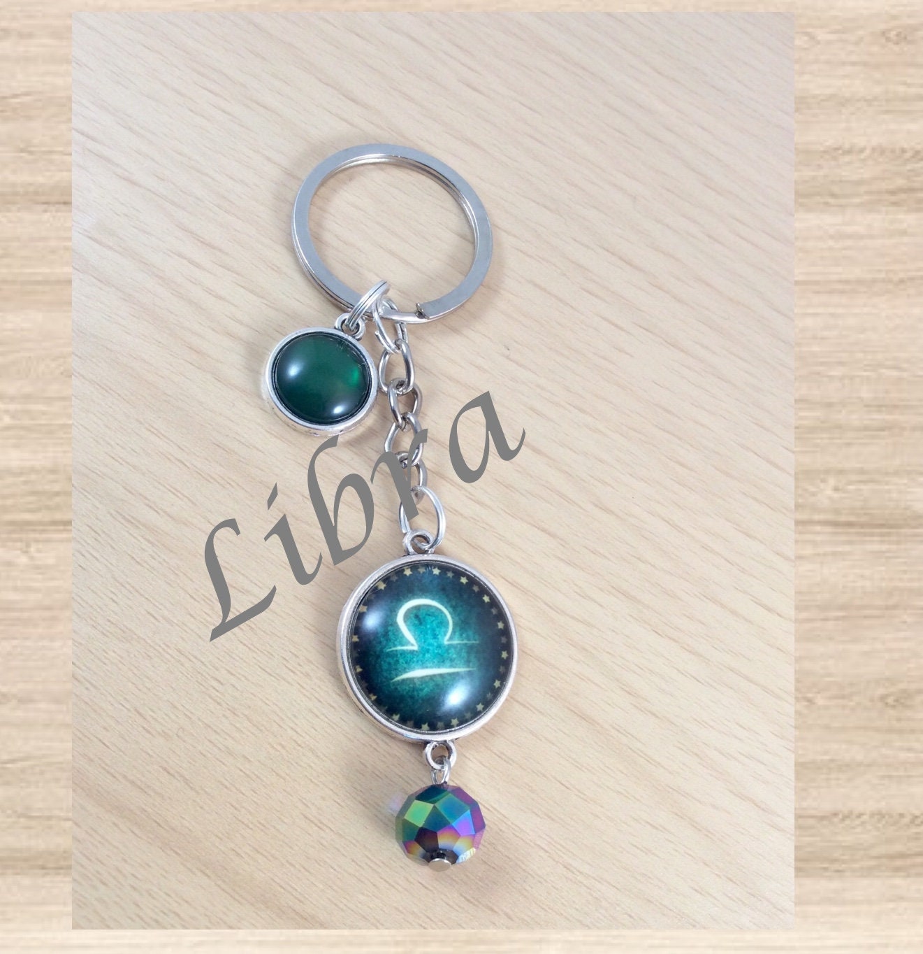 Star Sign Keyring Astronomy Key Chain Birthday Gift - Etsy UK