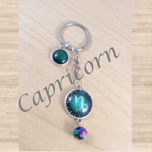 Star Sign Keyring, Astronomy Key Chain, Birthday Gift - Etsy UK