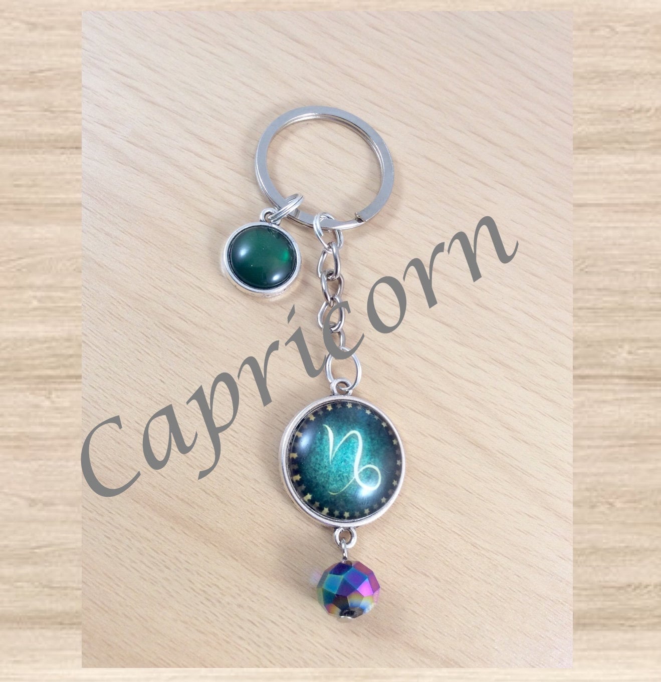 Star Sign Keyring Astronomy Key Chain Birthday Gift - Etsy UK