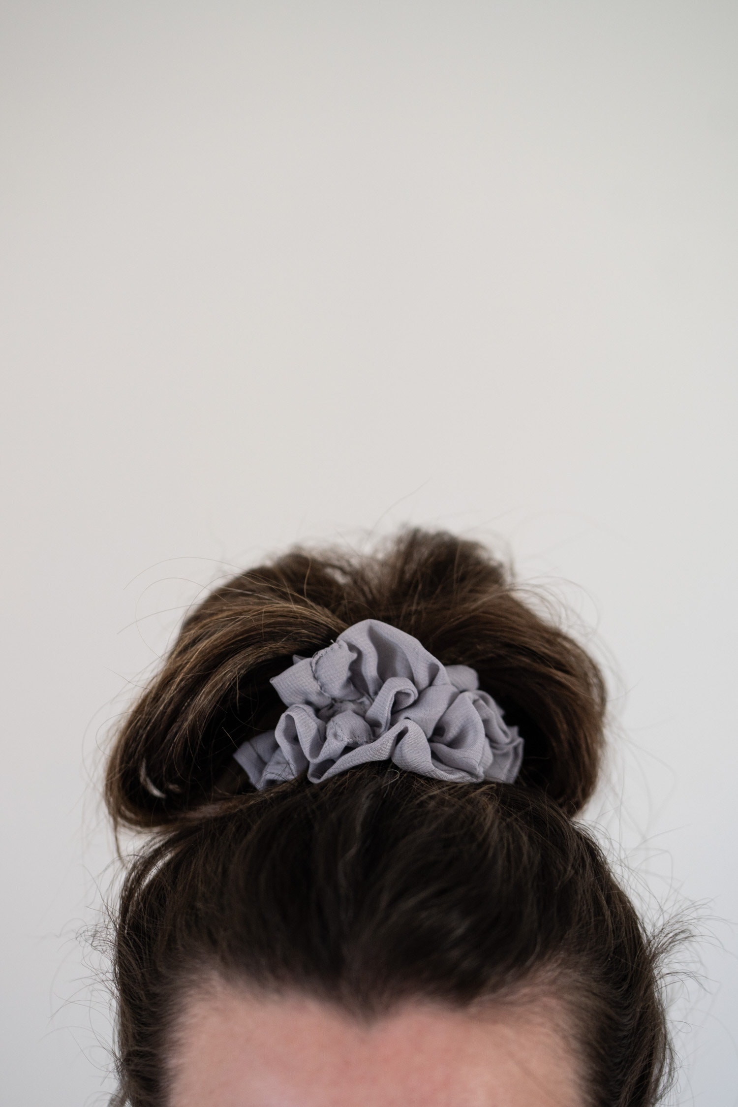 Grey Scrunchies Luxury Scrunchies Spring Hair Accessory Large ...
