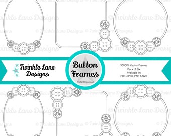 Button Frames | Etsy