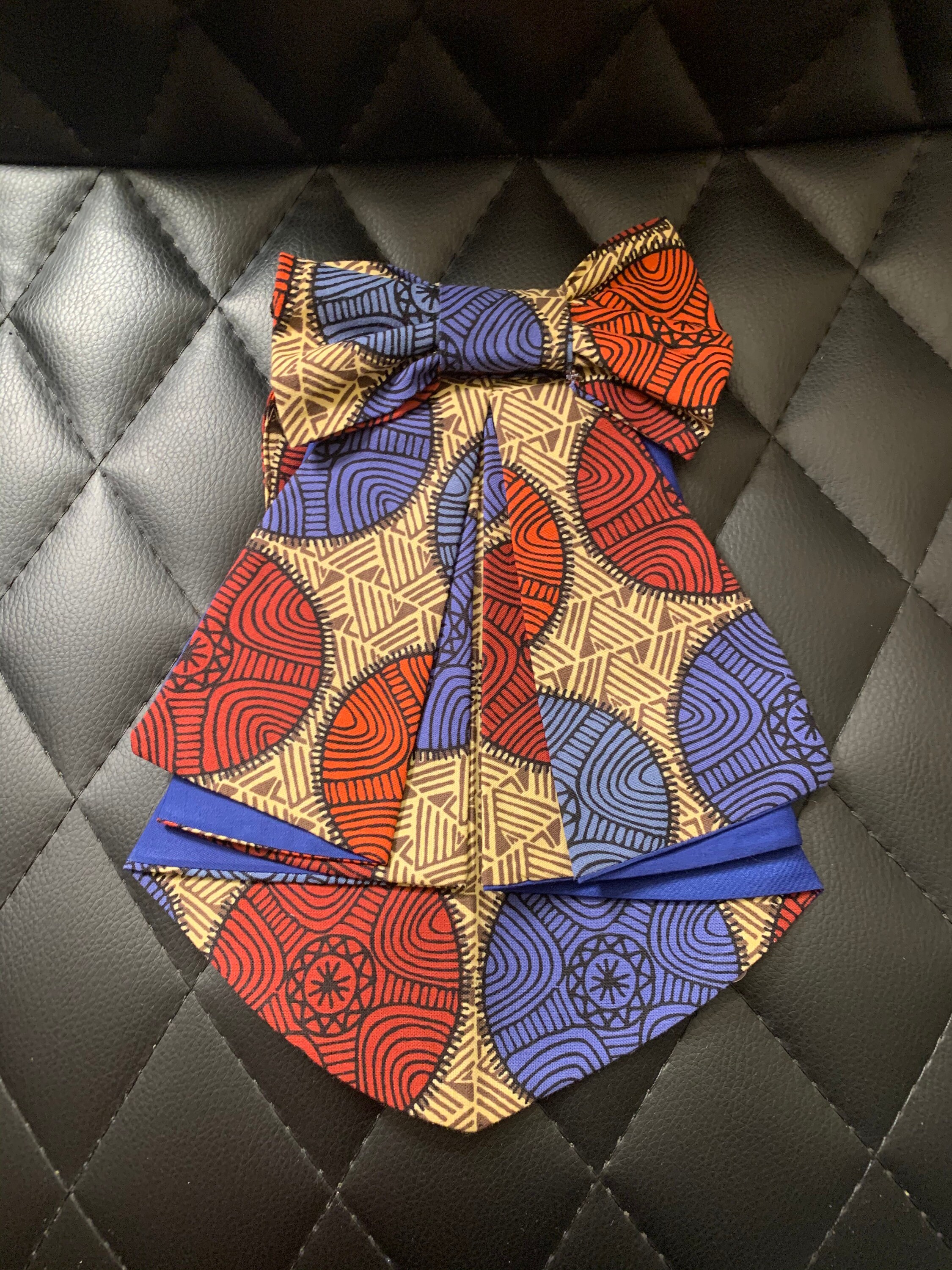 Multi Color Jabot Neck Tie - Etsy