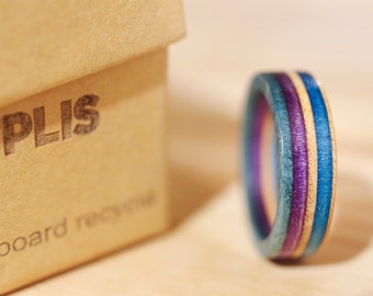 Skateboard recycled USB flash drive green red black blue brown | Etsy