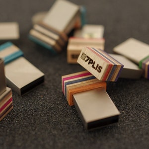 Skateboard Recycled USB Flash Drive Green Red Black Blue Brown ...