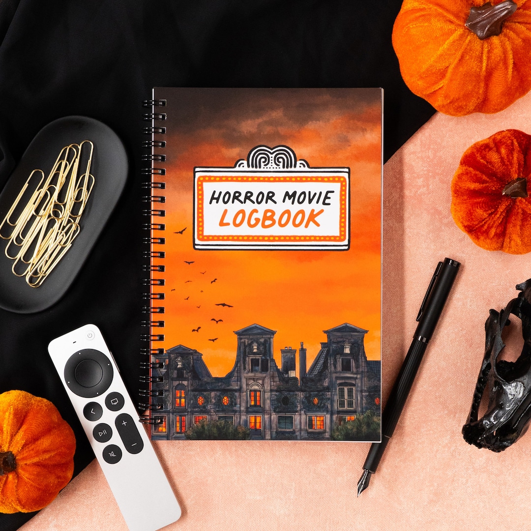 Horror Movie Logbook: Scary Movie Tracker for Reviews and Journaling ...