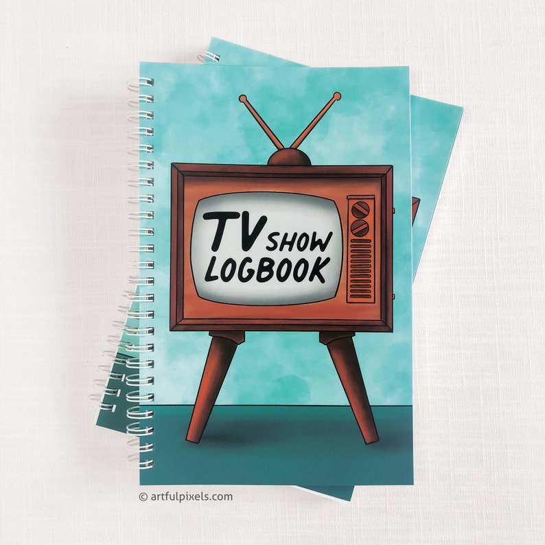 TV Show Logbook Notebook TV Show Review Journal Television - Etsy