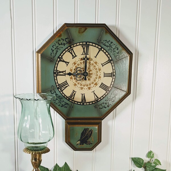 Farmhouse Wall Clock - Etsy