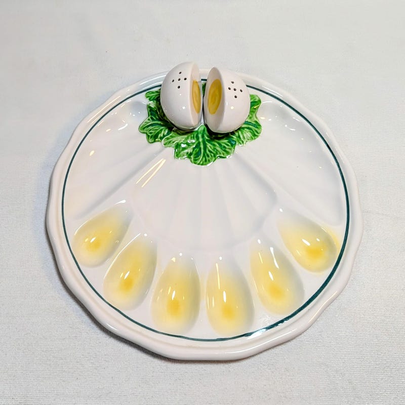 Deviled Egg Plate - Etsy