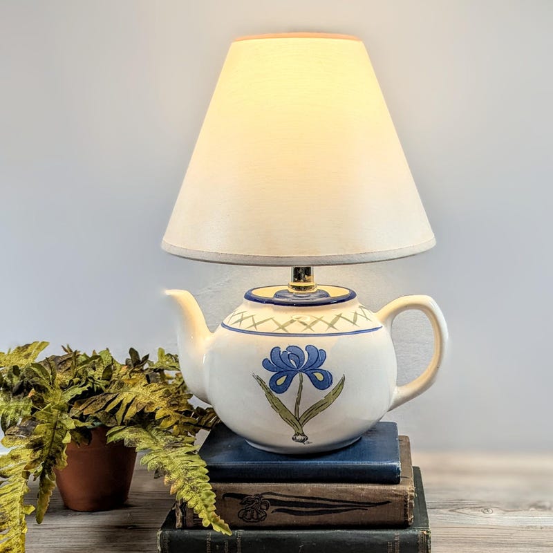 Teapot Lamp - Etsy