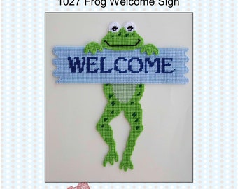 Frog Welcome Sign | Etsy