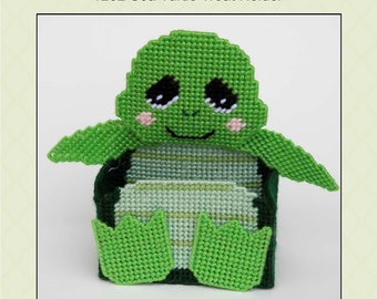 Turtle Treat Holder-plastic Canvas Pattern-pdf Download | Etsy
