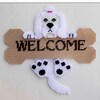 Cane Corso Welcome Bone/sign-plastic Canvas Pattern-pdf Download - Etsy