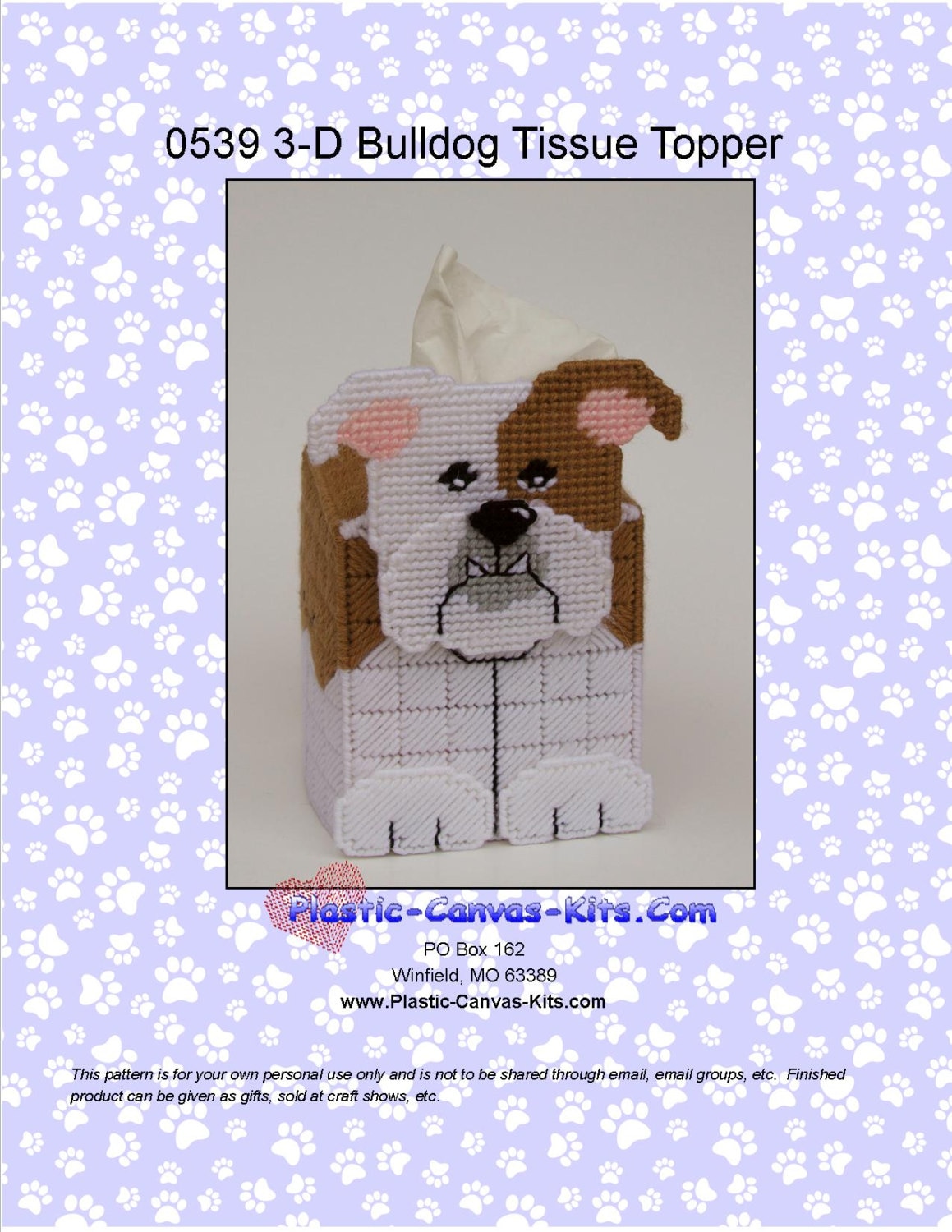 Penn State Plastic Canvas Pattern