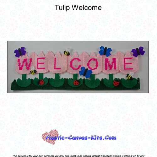 Beagle Welcome Sign-plastic Canvas Pattern-pdf Download - Etsy