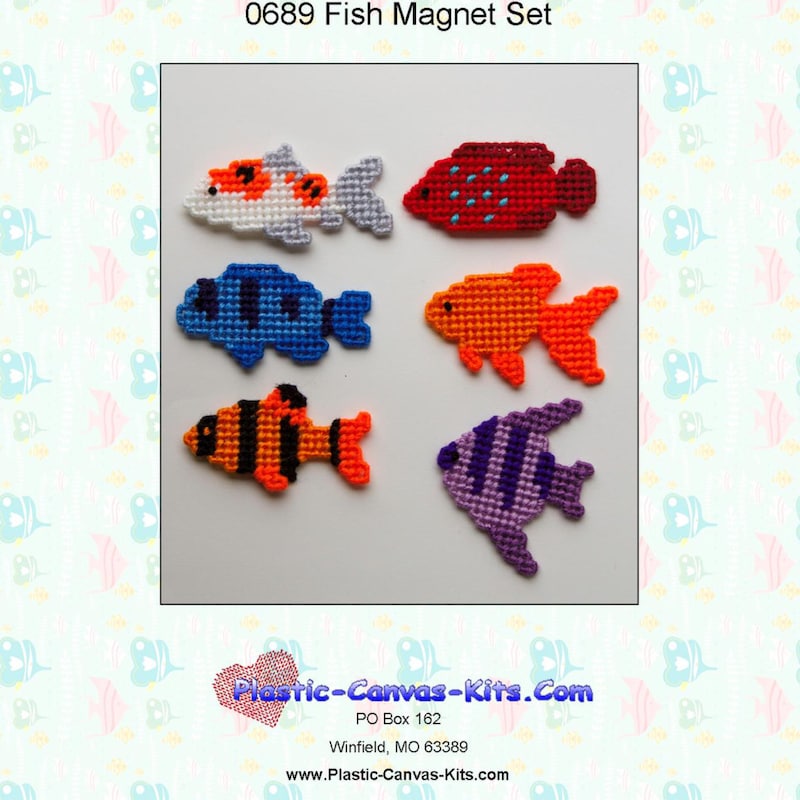 Plastic Canvas Fish - Etsy