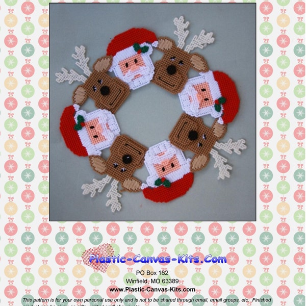 Reindeer Wreath - Etsy