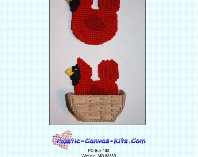 Cardinal Bird Coaster Set-plastic Canvas Pattern-pdf Download - Etsy