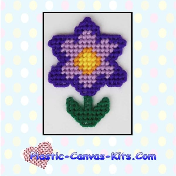 Plastic Canvas Flowers - Etsy