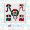 Winter Dogs Coaster Set-plastic Canvas Pattern-pdf Download - Etsy