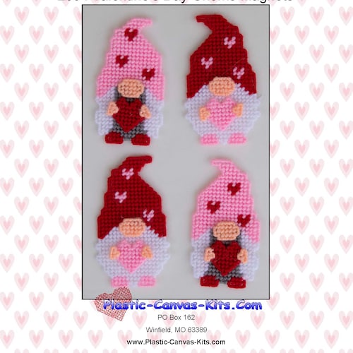 Summertime Gnome Magnets-plastic Canvas Pattern-pdf Download - Etsy