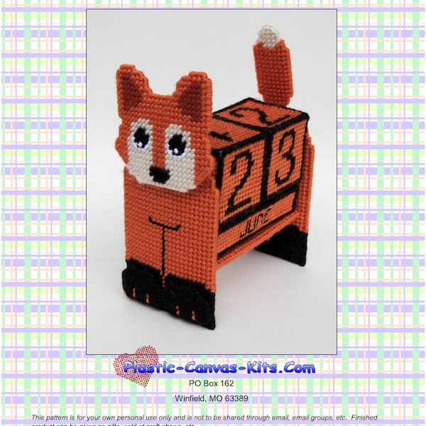 Plastic Canvas Perpetual Calendar - Etsy