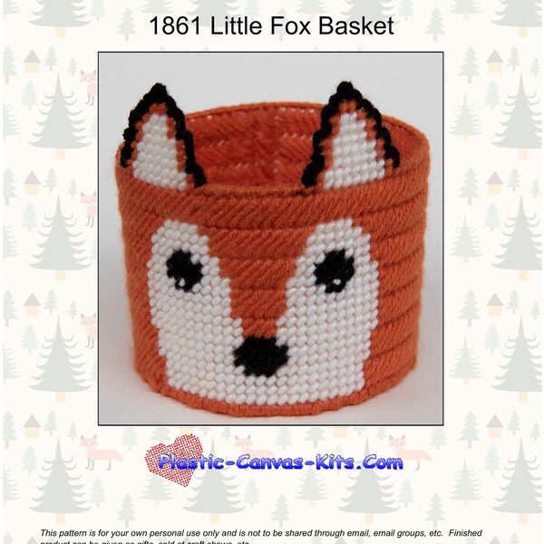 Plastic Canvas Fox Patterns - Etsy